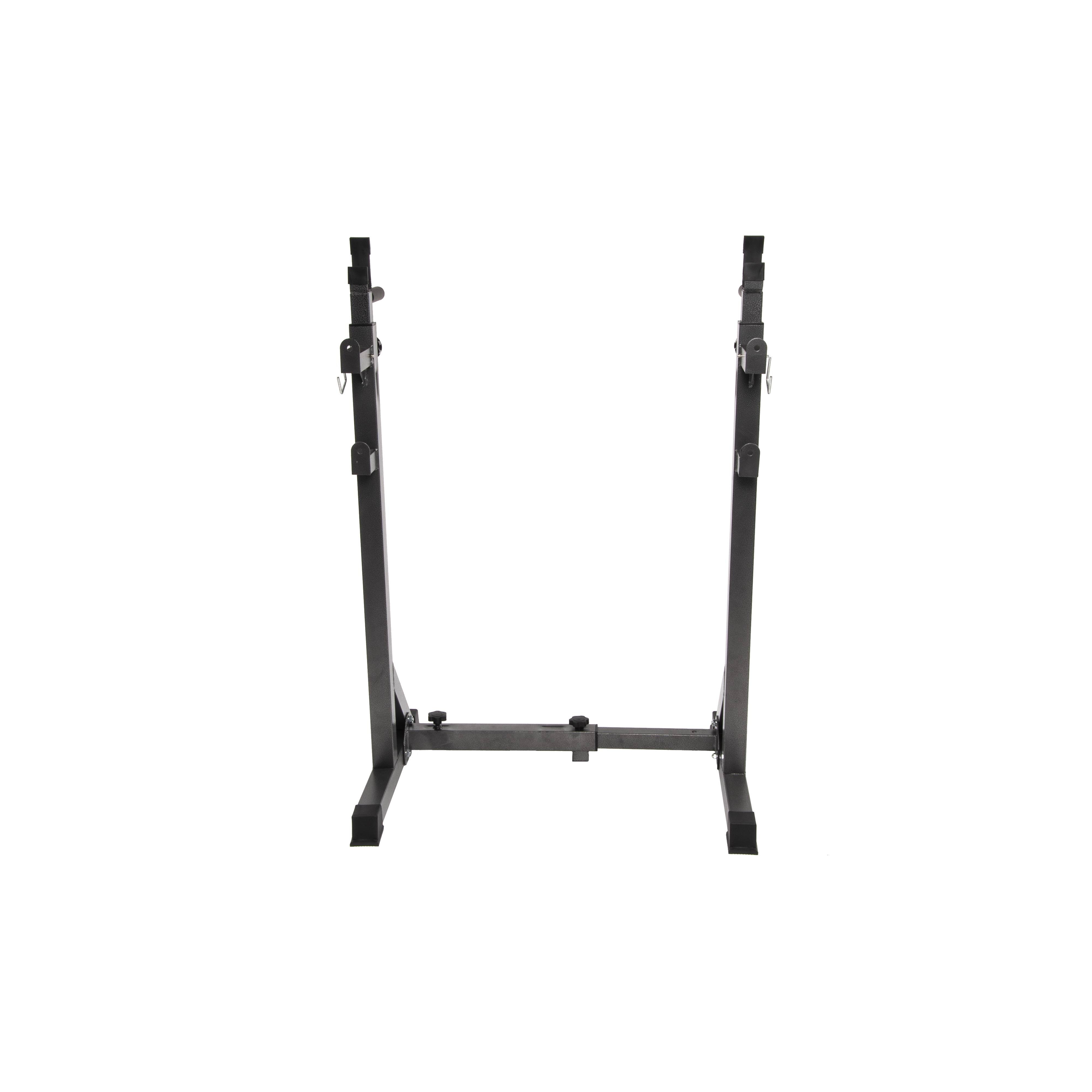 Shop Commercial Squat Rack Adjustable Pair Fitness Exercise Weight ...